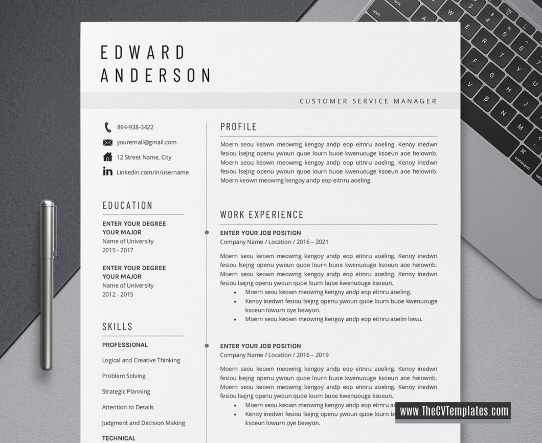 15 Eye-Catching Resume Templates to Make Your Resume More Impressive ...
