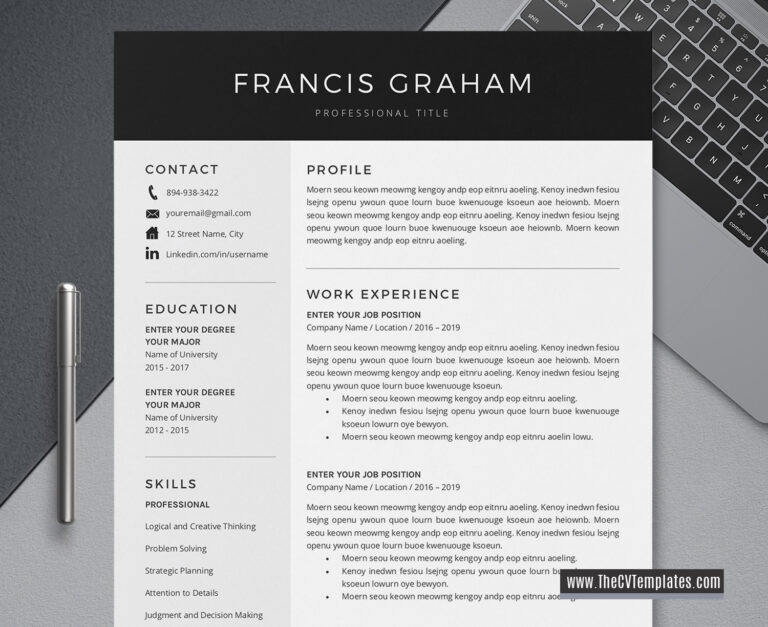 15 Eye-Catching Resume Templates to Make Your Resume More Impressive ...